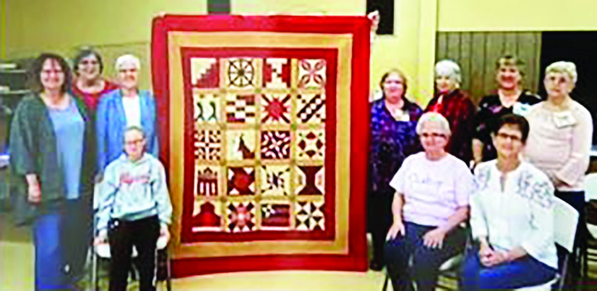 Bicentennial quilt on display in courthouse – Palmyra Spectator