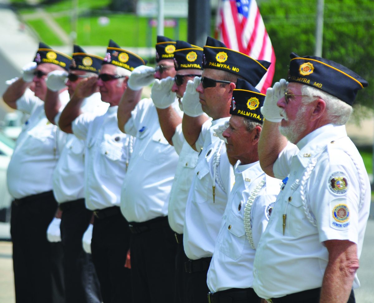 Saluting the red, white & blue – Palmyra Spectator
