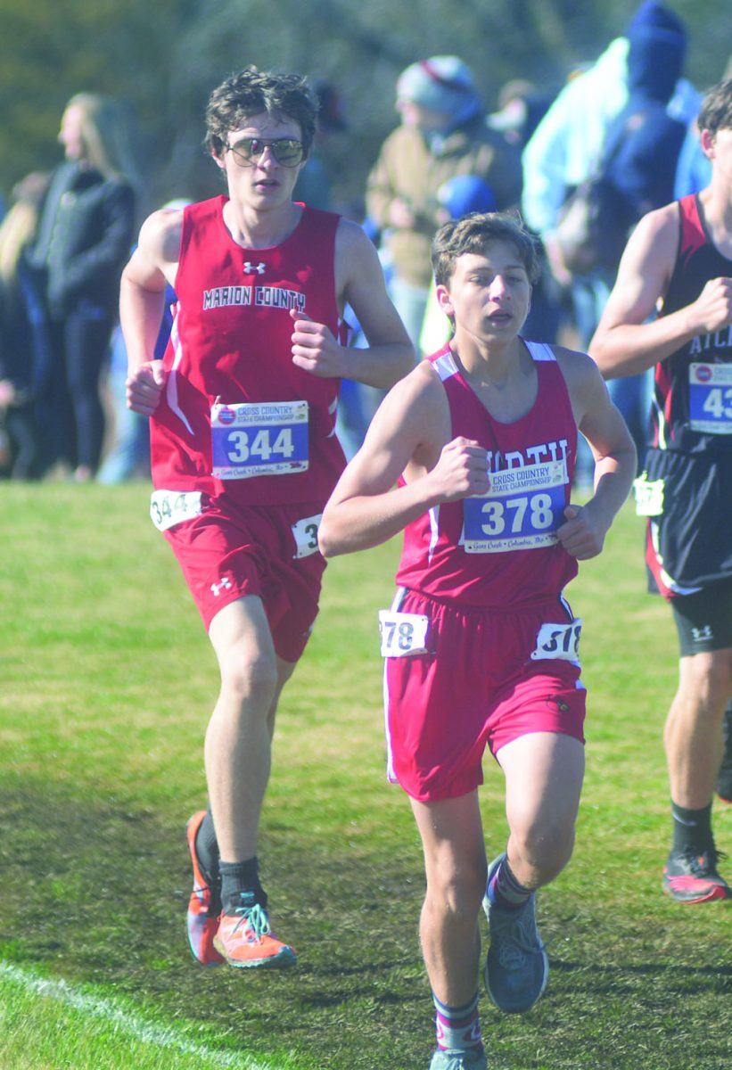 Mustang cross country team competes at state – Palmyra Spectator