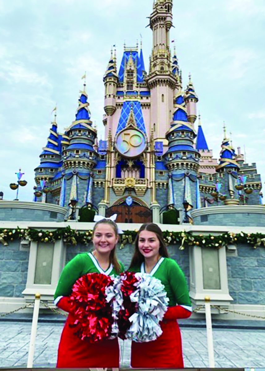 Two PHS cheerleaders perform during special event at Disney World ...