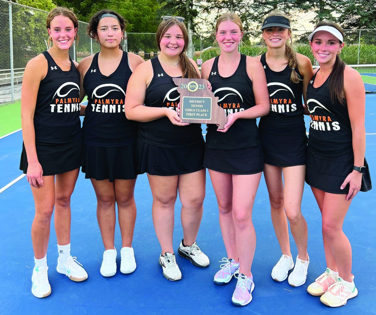 PHS tennis team wins district championship – Palmyra Spectator